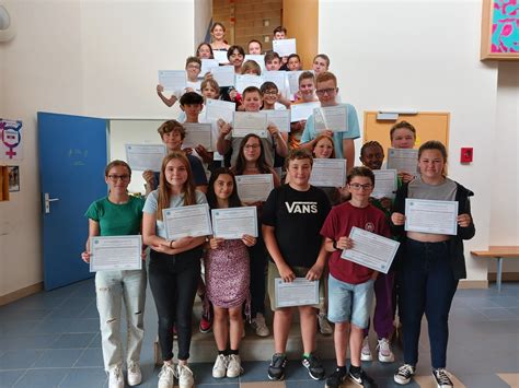 La Classe Défense Récompensée Site Du Collège André Brouillet Couhé
