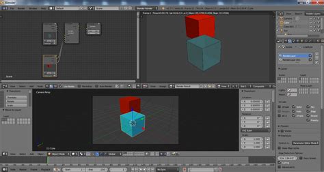 Blender And A Compositing Render Layers Z Combine Node Error