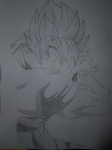 Goko Ssj By Brunorules On Deviantart