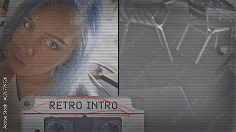 Retro Intro Stock Template Adobe Stock