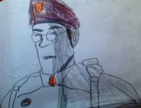 Medic Drawing By Hidden Maverick On Deviantart