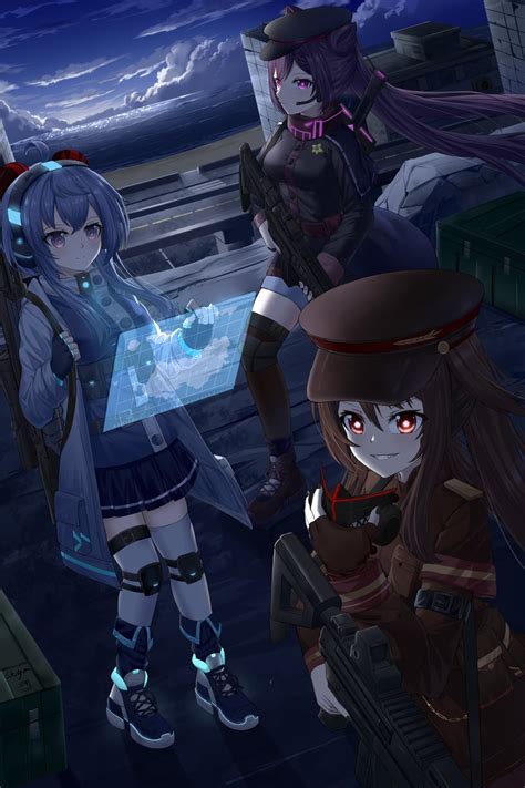 Ganyu Hu Tao And Keqing Genshin Impact Drawn By Skym Kumei Danbooru