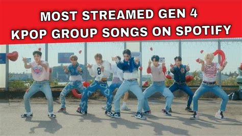 Most Streamed Gen 4 Kpop Group Songs On Spotify Youtube