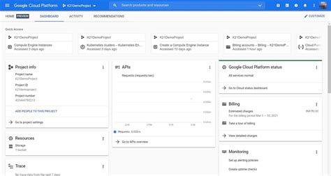 Gcp Cloud Shell And Gcp Sdk Gcp 서비스 Gcp Console