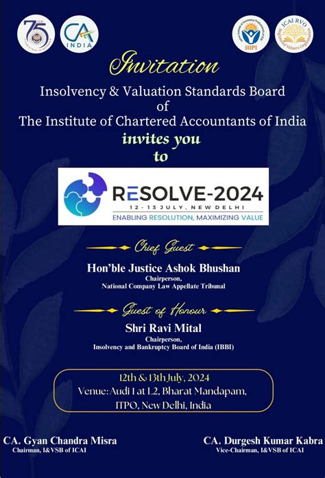 Abhishek Choudhary On Linkedin Attending Two Day International Conference In Delhi On Insolvency