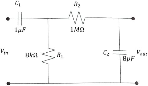 solved for the circuit shown a find the transfer function b draw