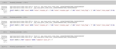 Ruby Rails 4 Any Recommendation On Optimizing This App Rendering