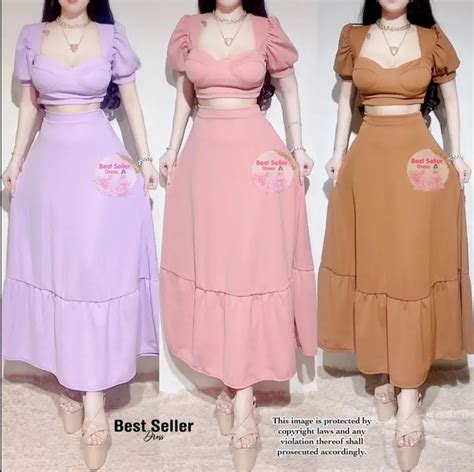 Rust Coordinates Womens Fashion Dresses And Sets Sets Or Coordinates On Carousell