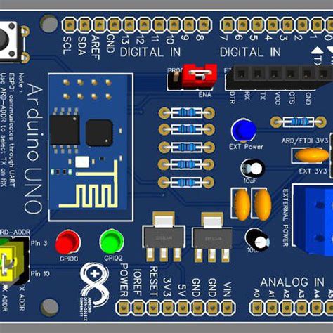 ESP Wifi Shield For IOT Projects Hackaday Io