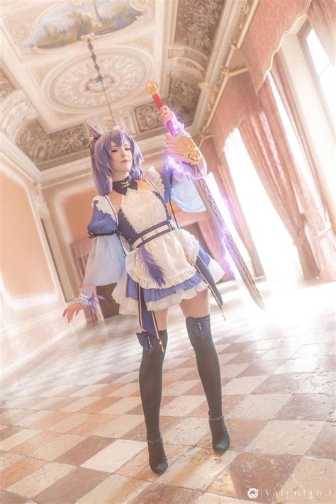 Cosplay Keqing Maid Genshin Impact By Kyuncosplay On Deviantart
