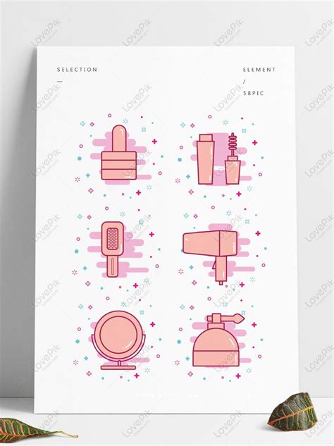 Mbe 스타일의 라이프 스타일 상품은 상용 아이콘 요소가 될 수 있습니다 일러스트 Png 및 벡터 이미지 무료 다운로드 Lovepik