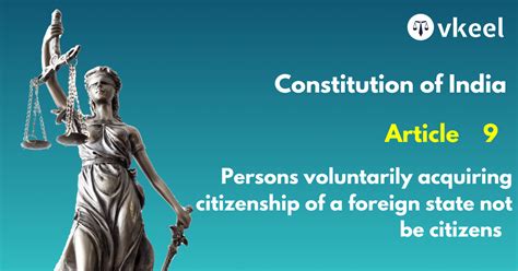 Article 9 Persons Voluntarily Acquiring Citizenship Of A Foreign State
