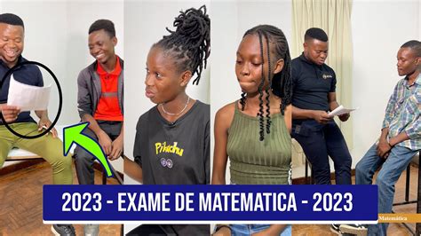 ResoluÇÃo Completa 12a Classe Exame De MatemÁtica 2023 Youtube