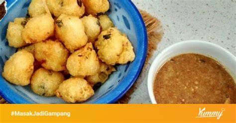 Resep Cucur Bawang Gurih Jagomasakminggu5periode2 Sederhana Rumahan Di