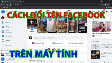 Hướng Dẫn Đổi Tên Facebook Trên Máy Tính Cách Thực Hiện Nhanh Chóng