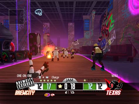 Jam City Rollergirls 2011 Wiiware Screenshots