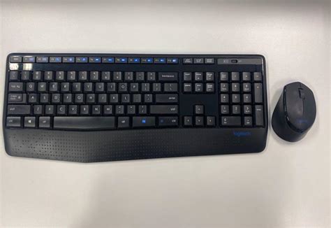 Logitech K345 Full Sized Wireless Keyboard And M275 Mouse Computers And Tech Parts And Accessories