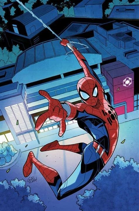 Spider Man Pose Digi Lines