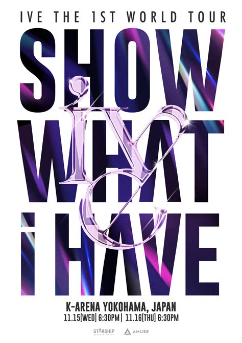 Ive The 1st World Tour Show What I Have In Japan Schedule Ive
