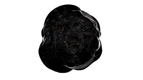 4k Black And White React Ball Video Fractal Sphere Motion Graphics