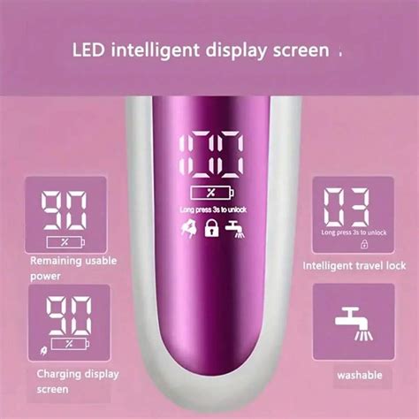 Electric Hair Extractor Private Part Razor Dead Skin Trimmer Body Hair