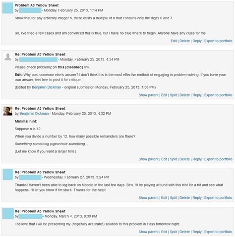 undergraduate education effective use of moodle or similar