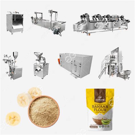 Industrial Banana Plantain Flour Powder Processing Plant