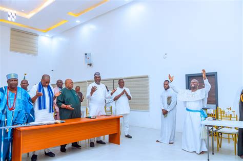 Osun Governor Adeleke Vows To Upgrade State Assets Moves Into