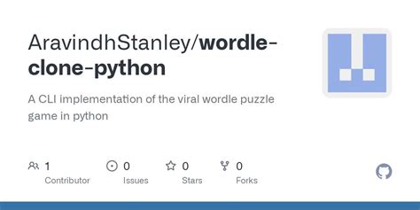 Wordle Python Clone Python