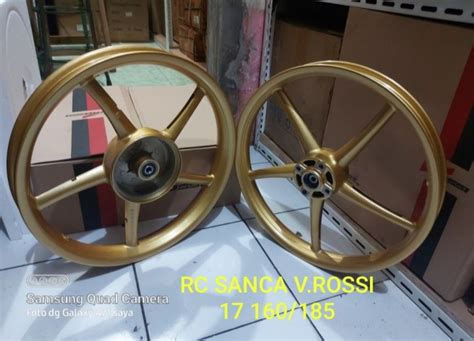 VELG RACING V ROSSI SANCA COPY RCB YAMAHA MX OLD FIZ R SIZE 17 160 185