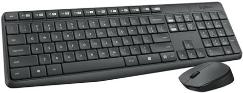 Amazon Com Logitech MK235 Wireless Keyboard And Mouse Combo For Windows USB Receiver Long