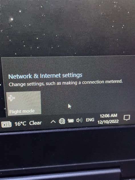 The Wifi Option Is Gone My Laptop Was Connecting To Wifi Fine