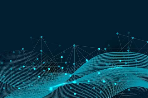 Premium Vector Technology Abstract Background With Connected Line And