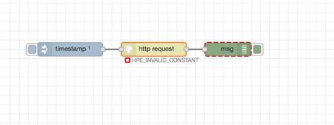 Hpe Invalid Constant General Node RED Forum