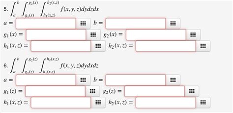 Get Answer Express The Integral Ef X Y Z Dv As An Iterated Integral In Six Transtutors