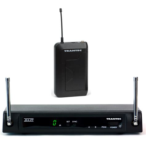 Lapel Radio Microphones Trantec S4 04 And S4 10 Systems Connevans