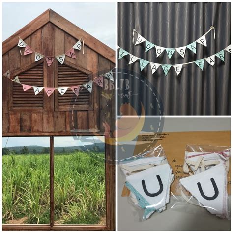 ธงแต่งร้านเร ธ ธง คนนิยม ธงประดับ ธงสามเหลี่ยม ธงวินเทจ