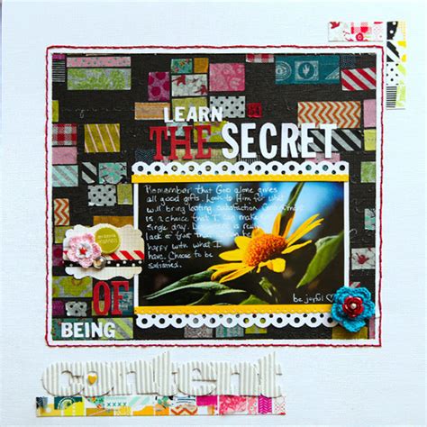 Washi Tape Use On Scrapbook Pages Feltmagnet