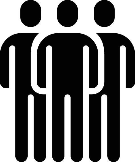 People Team Group Icon Leader Person Work Group Vector Illustration 34964211 Vector Art At