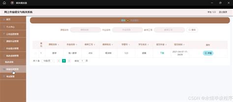 2025年毕设ssm网上作业提交与批改系统论文源码作业批阅系统设计毕业论文 Csdn博客