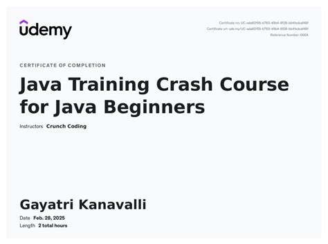 Java Coding Learning Udemy Programming Gayatri Kanavalli