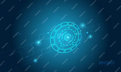 Premium Vector Technology Background Neon Effect Circuit Board Concept Hi Tech Digital