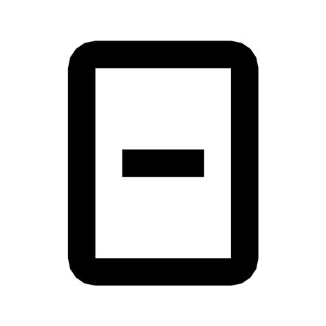 File Minus Vector SVG Icon SVG Repo