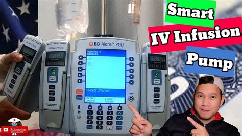 Smart Iv Infusion Pump How To Use A Smart Infusion Pump Infusion Pump Programming Bd
