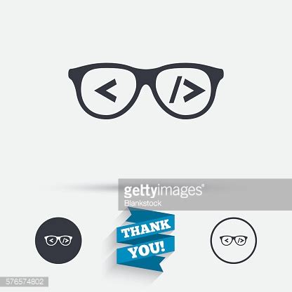 Coder Sign Icon Programmer Symbol Stock Vector Royalty Free