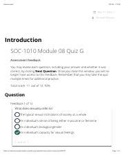 Understanding Sexuality And Gender Quiz Insights Social Course Hero