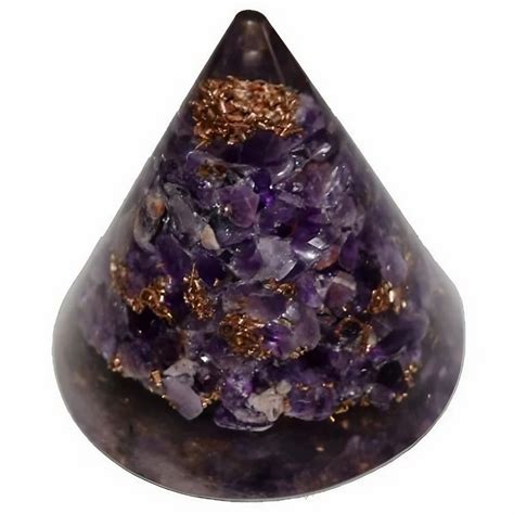 Orgone Cone Of Amethyst At Rs 375 Piece Orgone Handicrafts In Palanpur Id 12303722591