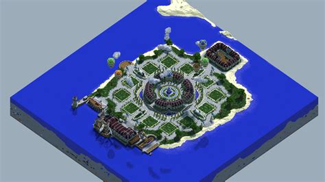 Spawn Build Hellominecraft Minecraft Map
