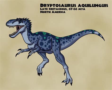 Dryptosaurus By Brandonscottpilcher On Deviantart