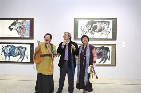 國美館牛之變謝里法墨彩畫與書信展 創作與書信中的臺灣美術史 觀傳媒
